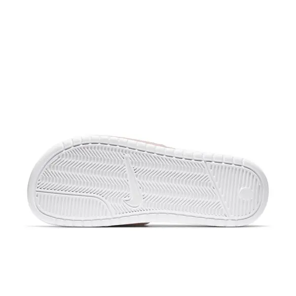 Nike Benassi Jdi Slides - White/ghost/barely Rose