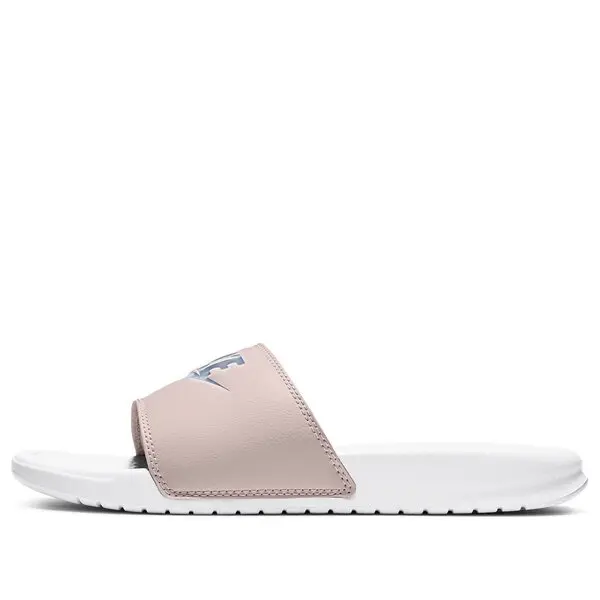 Nike Benassi Jdi Slides - White/ghost/barely Rose