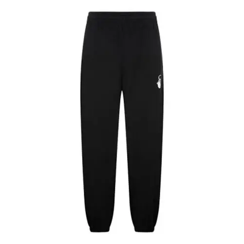 Off-White Fw21 Adornment Sports Pants/trousers/joggers Black - Multi-color