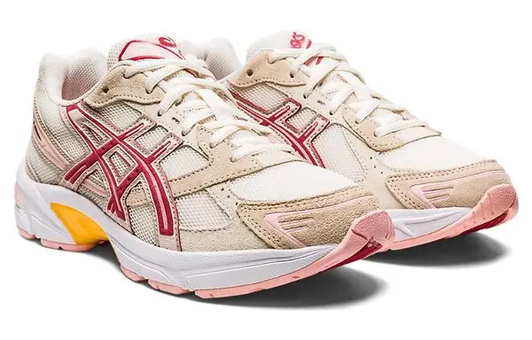 Asics Gel-1130 Low Top Sneakers - White/pink/brown