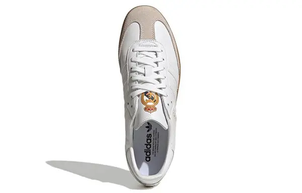 Adidas Real Madrid X Samba Team "white Gum" Sneakers - White/gum