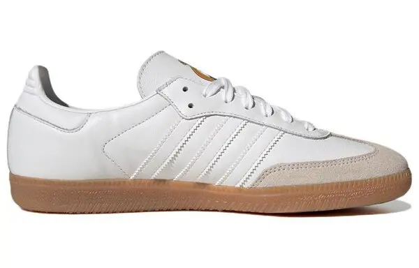 Adidas Real Madrid X Samba Team "white Gum" Sneakers - White/gum