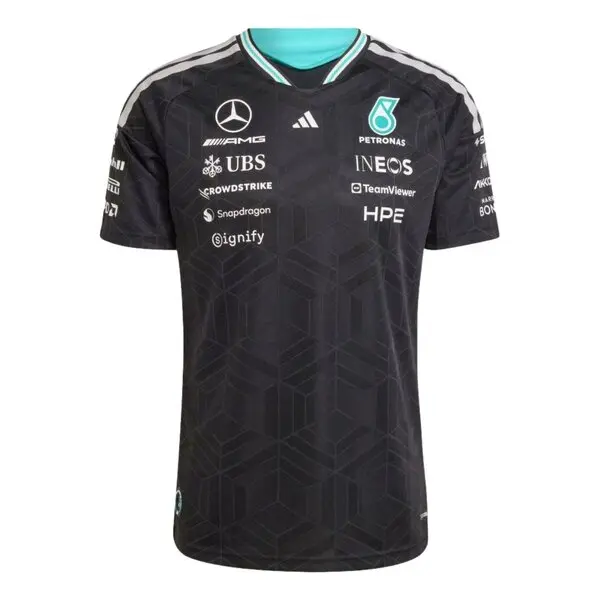 Adidas X Mercedes Amg Petronas Formula 1 Team Driver Authentic Jersey - Black