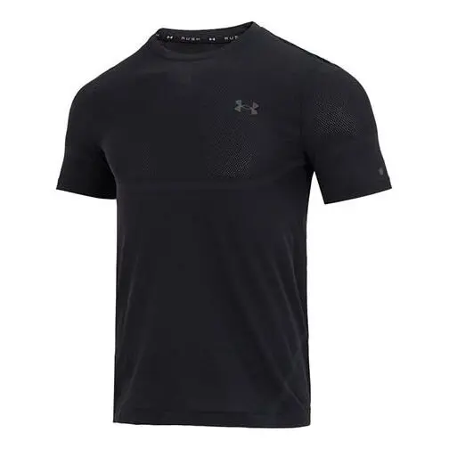 Under Armour Rush Seamless Legacy T-shirt - Black
