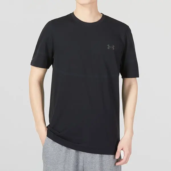 Under Armour Rush Seamless Legacy T-shirt - Black