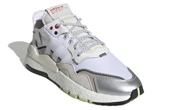 Adidas Nite Jogger "orbit Grey" Sneakers - White/grey