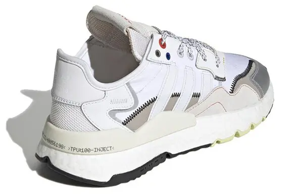 Adidas Nite Jogger "orbit Grey" Sneakers - White/grey