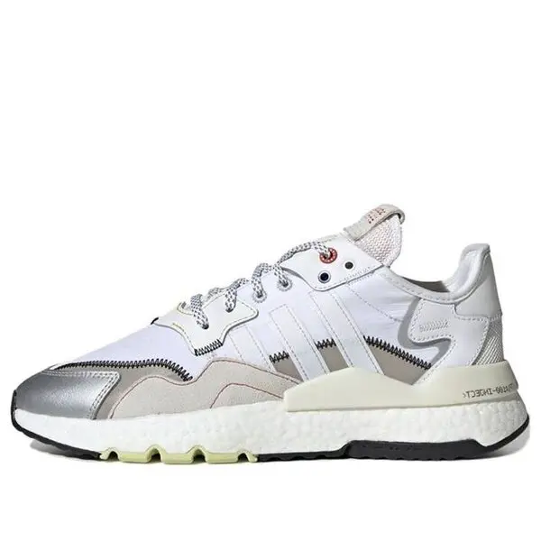 Adidas Nite Jogger "orbit Grey" Sneakers - White/grey