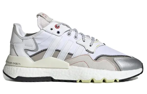 Adidas Nite Jogger "orbit Grey" Sneakers - White/grey