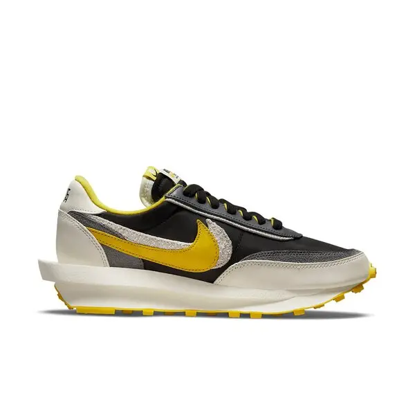 Nike X Sacai X Undercover Ldwaffle "bright Citron" Sneakers - Yellow