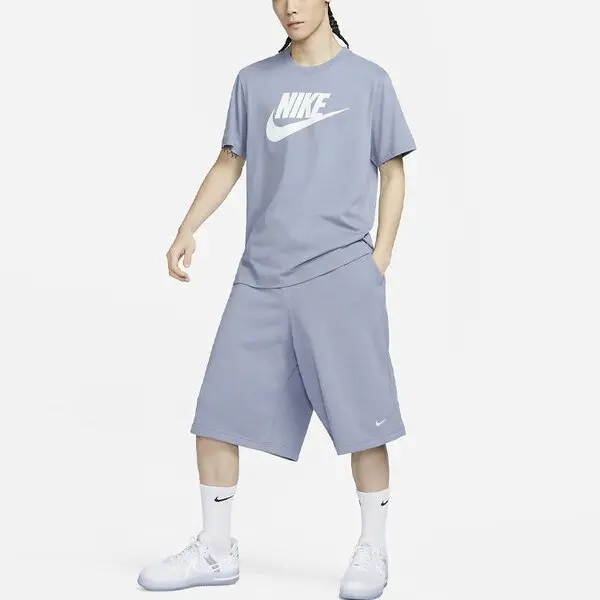 Nike French Terry Shorts - Purple