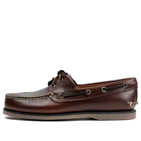 Timberland Handsewn Boat Shoe - Brown