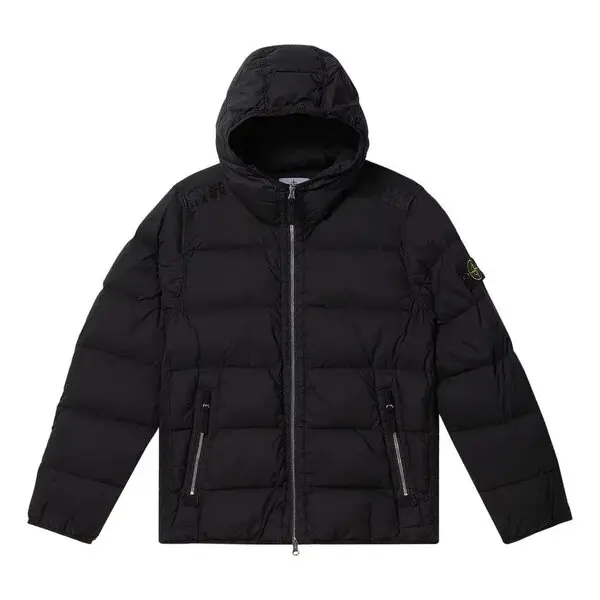 Stone Island Puffer Jacket - Black
