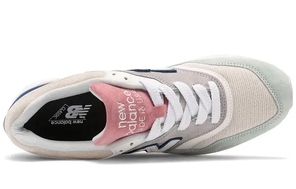 NEW BALANCE 997 Made In Usa Sneakers - Grey/orange