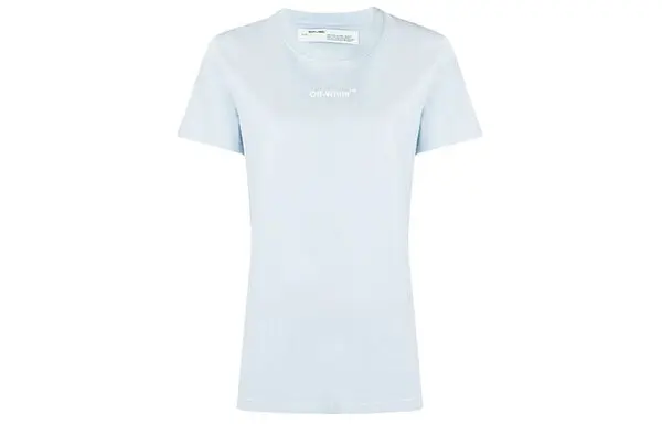 Off-White Arrows Sketch Printed Short Sleeve T-shirt