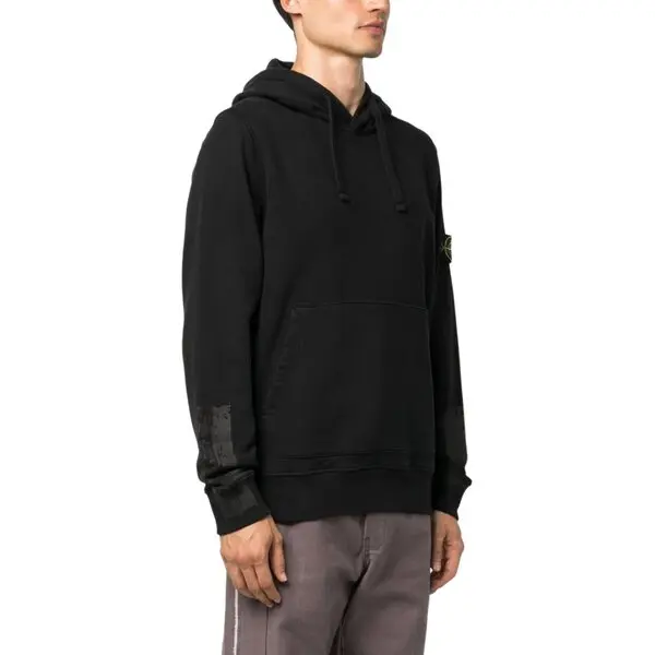 Stone Island Hoodie - Black
