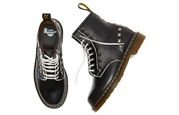 Dr. Martens 1460 Studded Lace-up Boots - Black