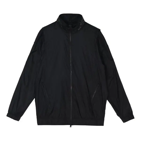 JORDAN Zip-up Sports Jacket - Black