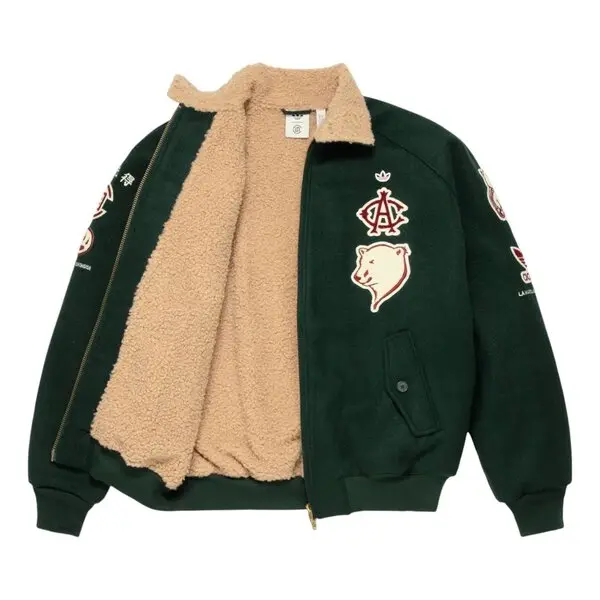 Adidas X Clot Varsity Jacket - Green