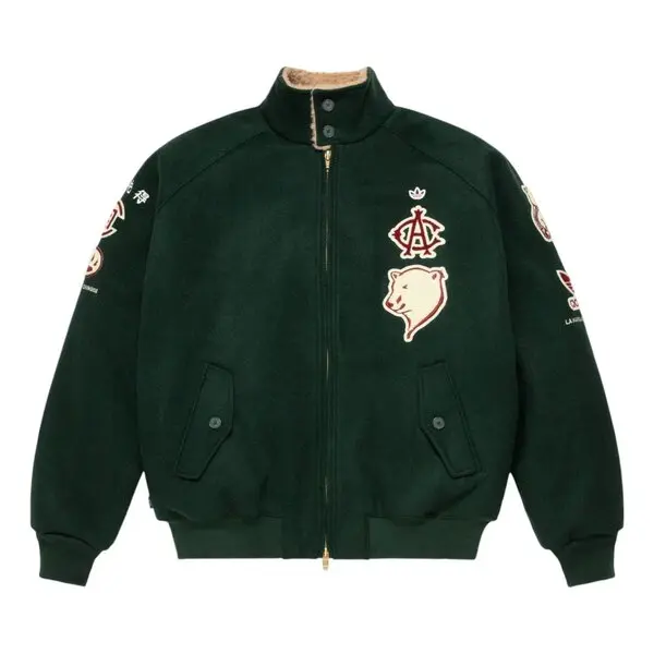 Adidas X Clot Varsity Jacket - Green