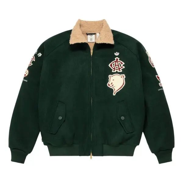 Adidas X Clot Varsity Jacket - Green