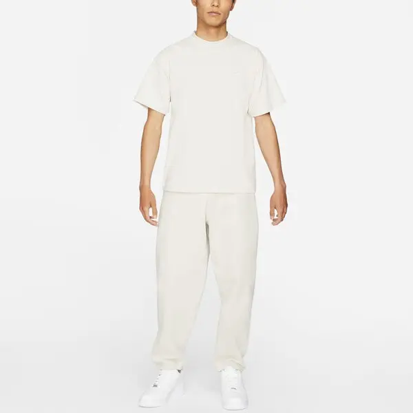 Nike Lab Solo Swoosh Short Sleeve T-shirt - Light White