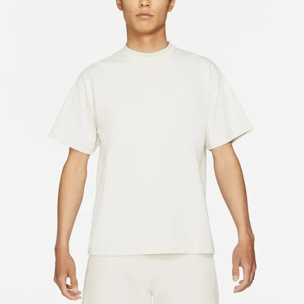 Nike Lab Solo Swoosh Short Sleeve T-shirt - Light White