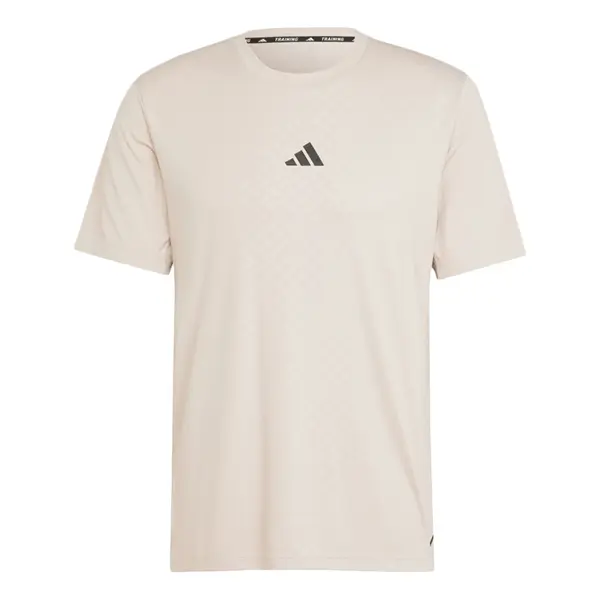 Adidas Power Workout Logo T-shirt - Beige