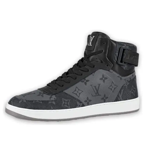 LOUIS VUITTON Rivoli Ankle Sneakers - Grey/white/black