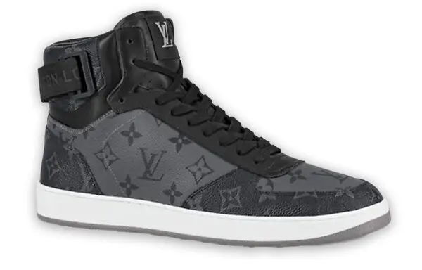 LOUIS VUITTON Rivoli Ankle Sneakers - Grey/white/black