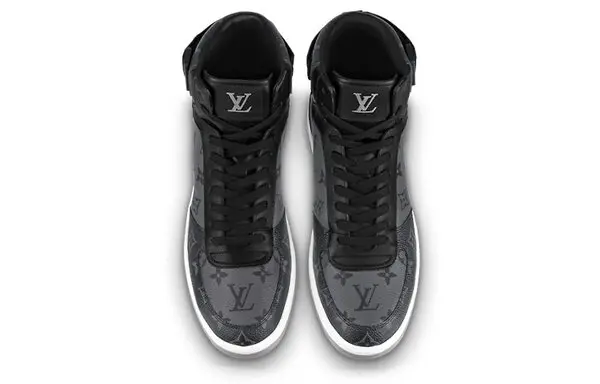 LOUIS VUITTON Rivoli Ankle Sneakers - Grey/white/black