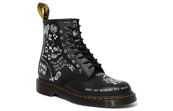 Dr. Martens 1460 Scribble Combat Boots