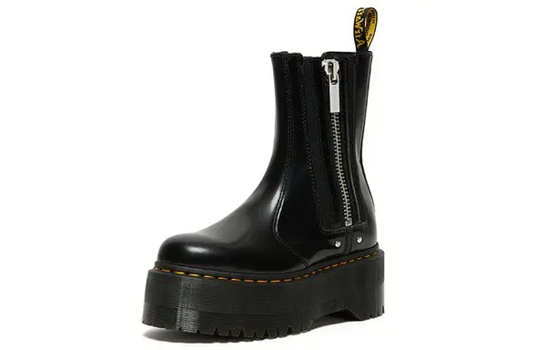 Dr. Martens 2976 Max Leather Platform Chelsea Boots