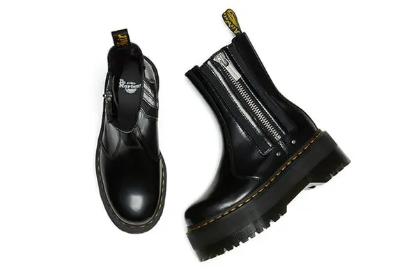 Dr. Martens 2976 Max Leather Platform Chelsea Boots