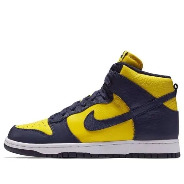 Nike Dunk High Qs 'michigan' 2016 - Cream/midnight Blue