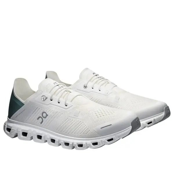 On Cloud 6 Coast Sneakers - Ivory/olive