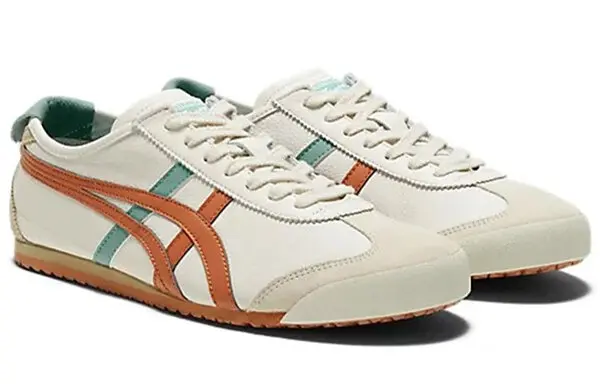 Onitsuka Tiger Mexico 66 Athletic Sneakers - White/brown
