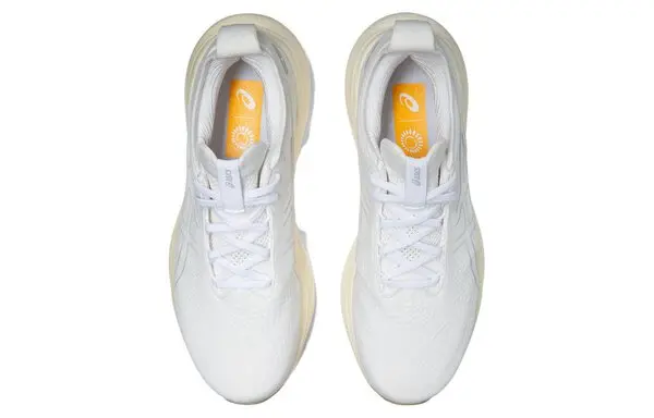 Asics Gel-nimbus 25 Athletic Sneakers - White/silver