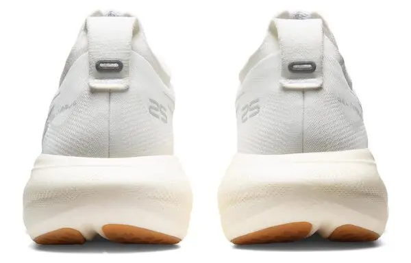 Asics Gel-nimbus 25 Athletic Sneakers - White/silver