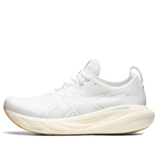 Asics Gel-nimbus 25 Athletic Sneakers - White/silver