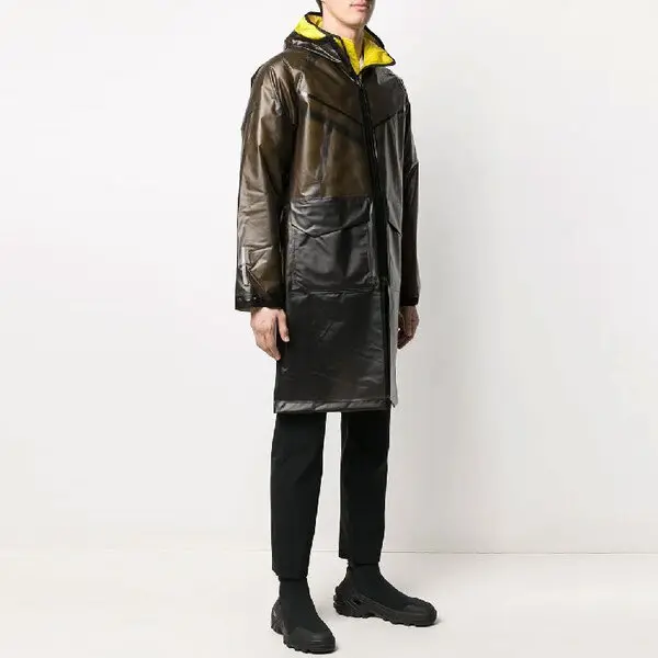 Nike Tech Detachable Hooded With Down Feather Jacket Black