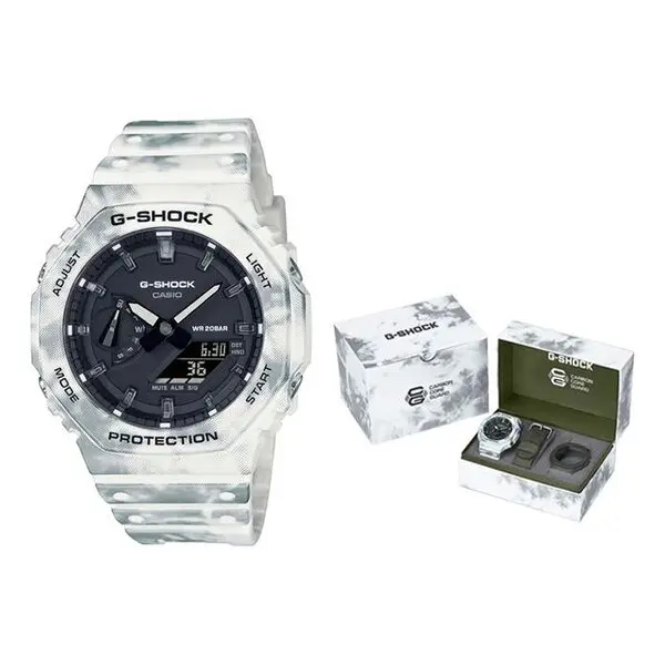 Casio G-shock Analog-digital Watch - White