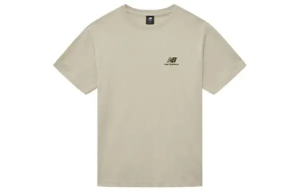 NEW BALANCE Logo Graphic T-shirt Asia Sizing 'beige
