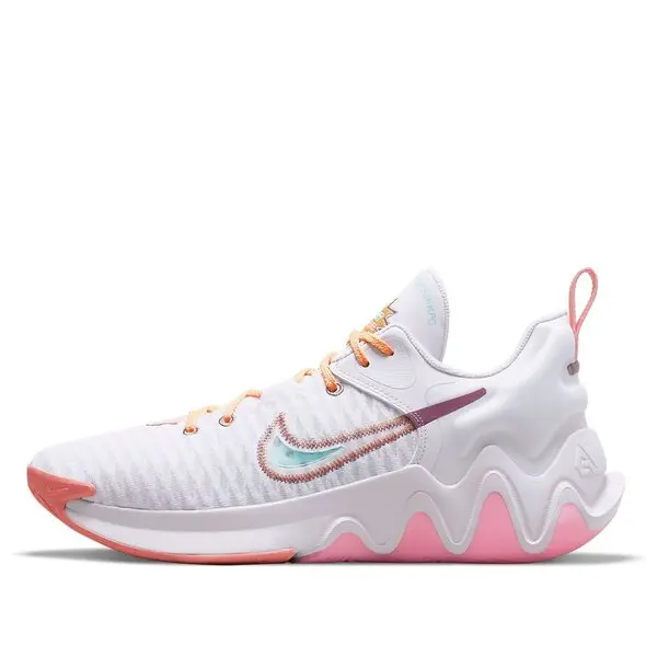 Nike Giannis Immortality 'force Field' Athletic Sneakers - Pink/blue