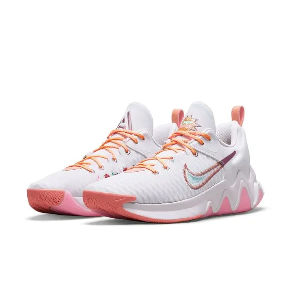 Nike Giannis Immortality 'force Field' Athletic Sneakers - Pink/blue