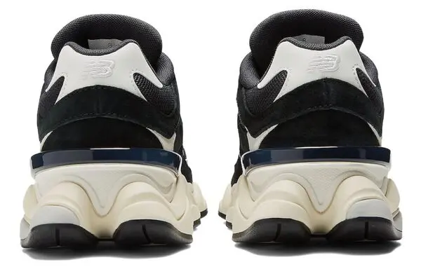 NEW BALANCE 9060 Lace-up Athletic Sneakers - Black/blacktop/white