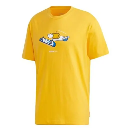Adidas Neo Crossover Printing Sports Short Sleeve