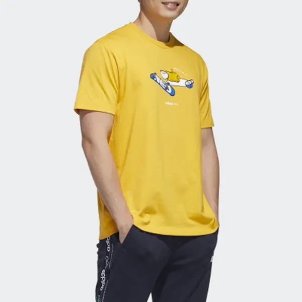 Adidas Neo Crossover Printing Sports Short Sleeve