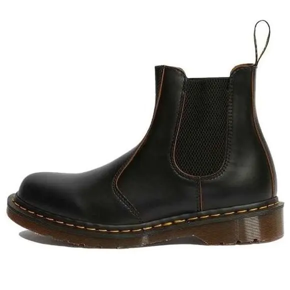 Dr. Martens 2976 Vintage Made In England Chelsea Boots - Black