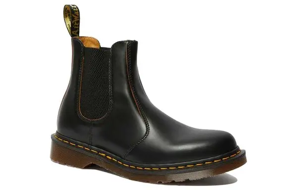 Dr. Martens 2976 Vintage Made In England Chelsea Boots - Black